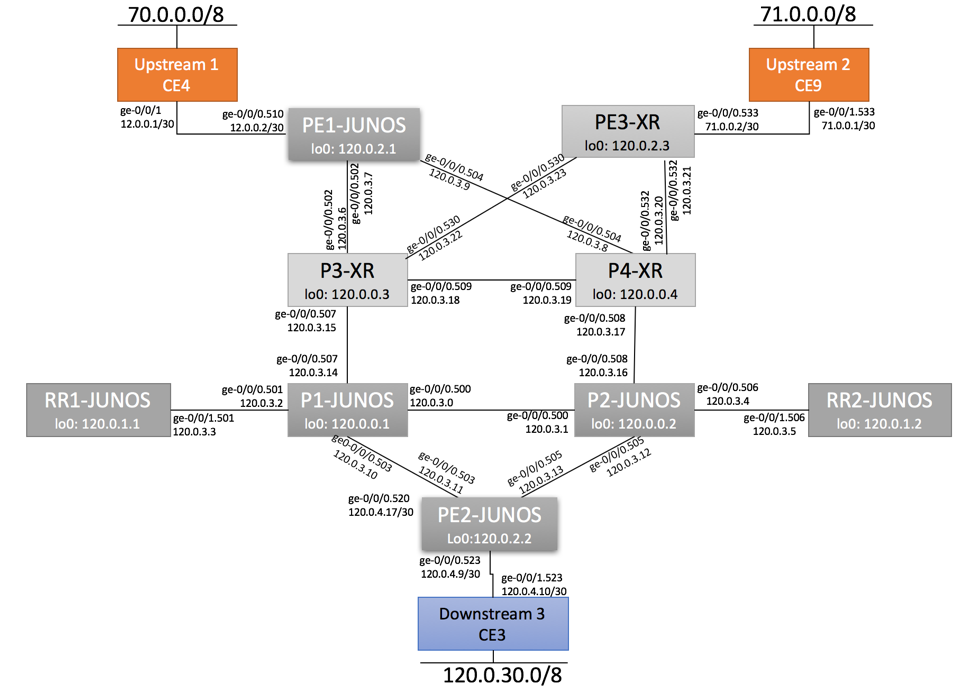 Segment Routing Interop Physical Topology – BGP Help Segment Routing Interop Physical Topology – BGP Help